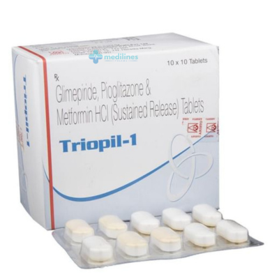 Medilines Pharma - Triopil 1 Tablet SR